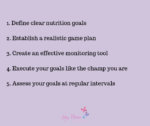 Part 3: How to Smash Your 2019 Nutrition Goals by Amy Plano, RD